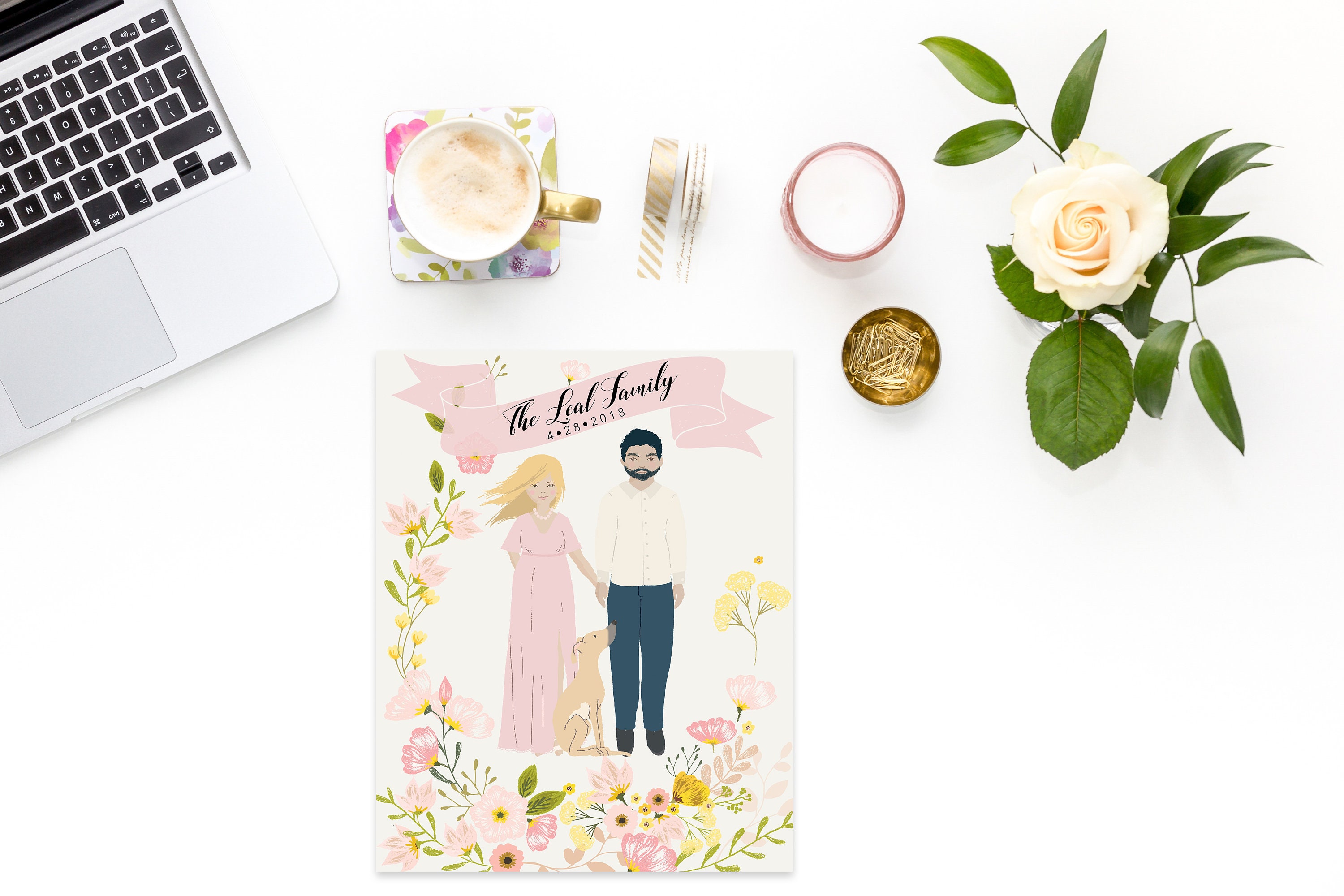 DIGITAL DOWNLOAD Custom Family Portrait Background - Etsy