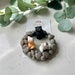 Kawaii Cute Cat Hot Spring Figurine, Adorable Spa Decor, Handmade Cat ...