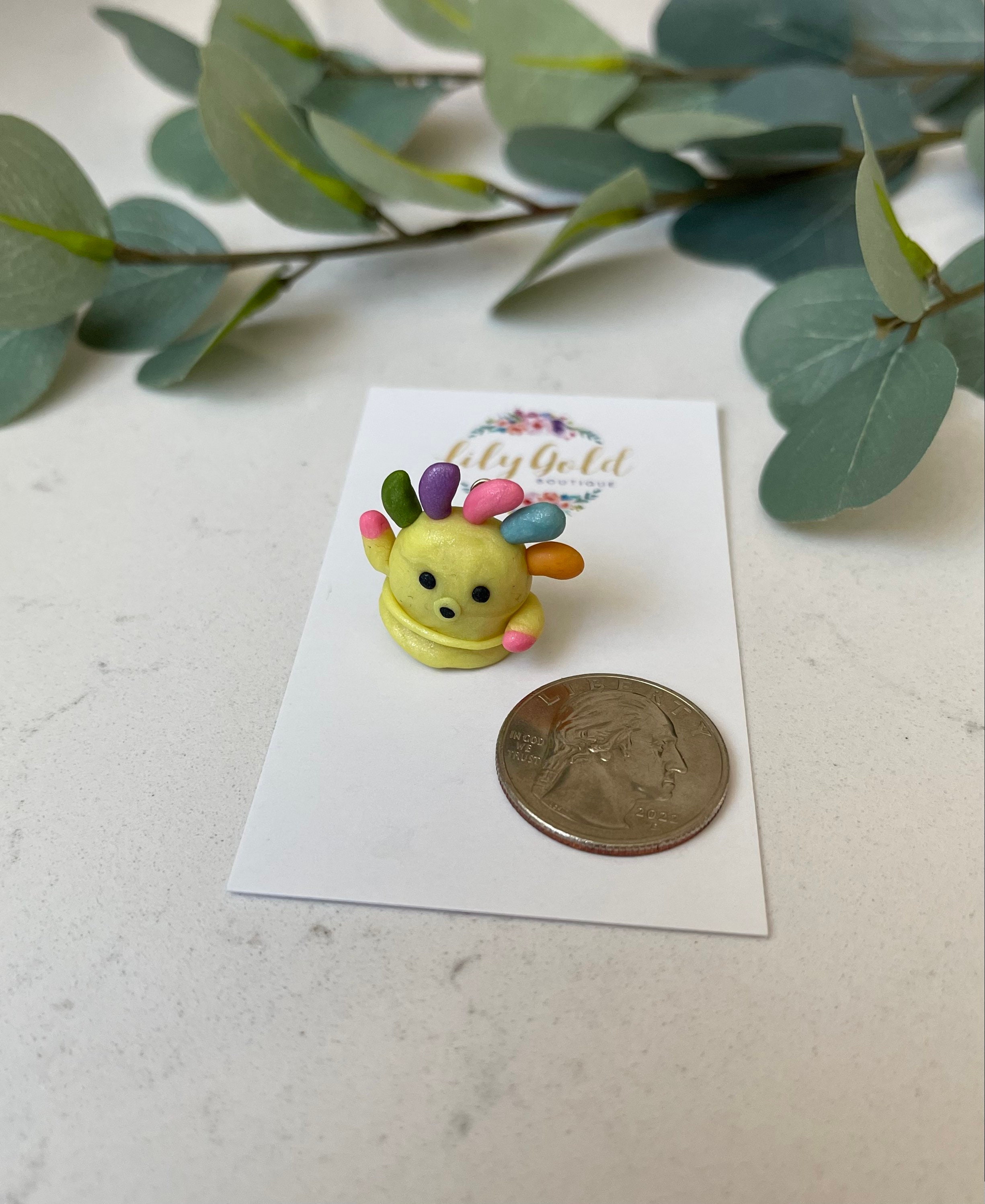 Kawaii Cute ACNH Gyroids Squeakoid Polymer Clay Charm - Etsy