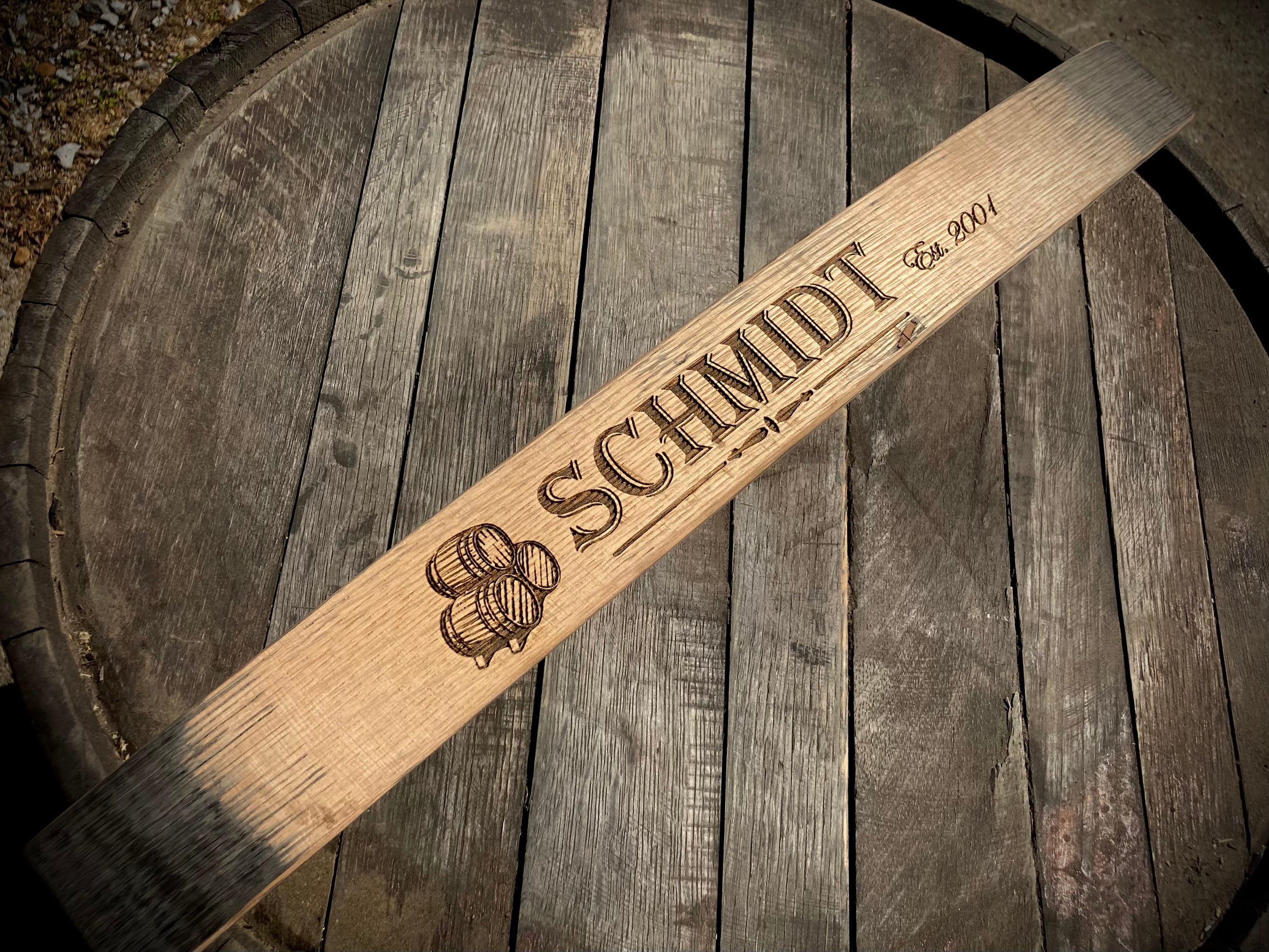 Custom Barrel Stave Barrel Stave With Last Name Personalized - Etsy