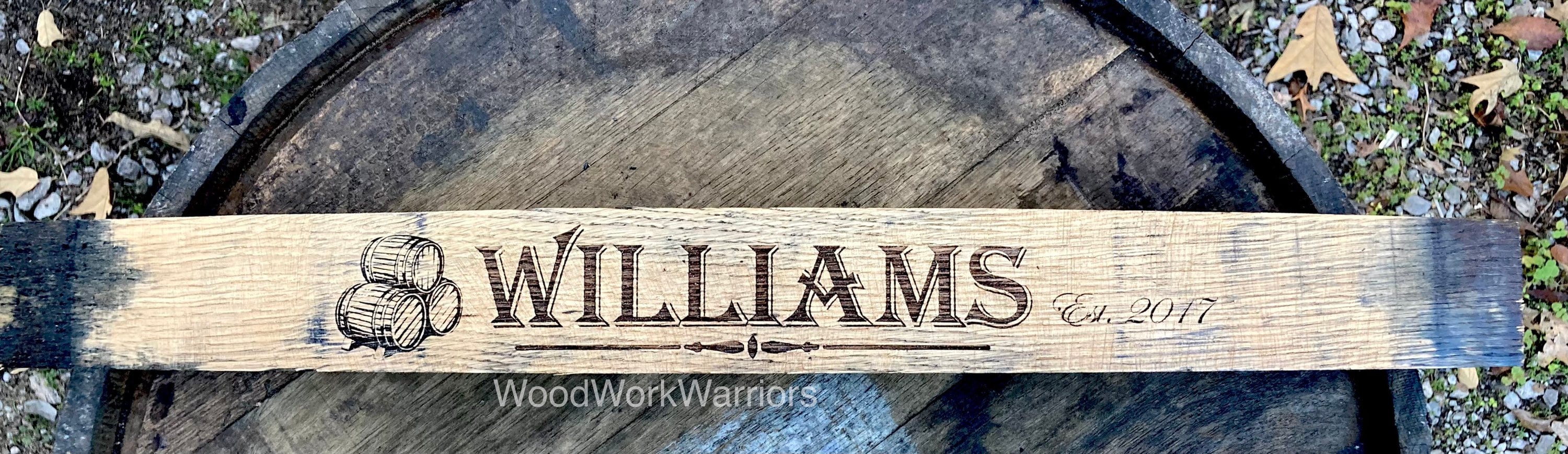 Custom Barrel Stave Barrel Stave With Last Name Personalized - Etsy