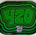 Green 420 Rolling Tray - Etsy