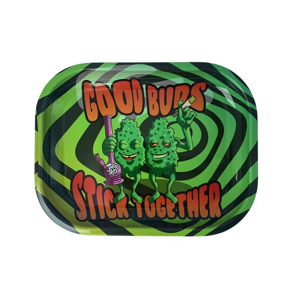 Best Buds Trippy Metal Rolling Tray Small 7 X - Etsy