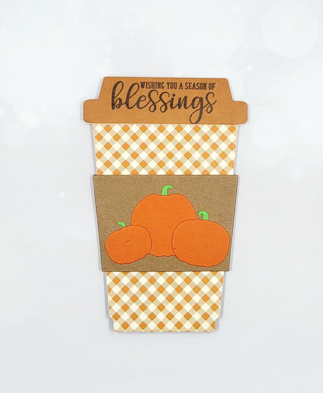 Gift Card Holder Fall Gift Card Holder Season of Blessings - Etsy