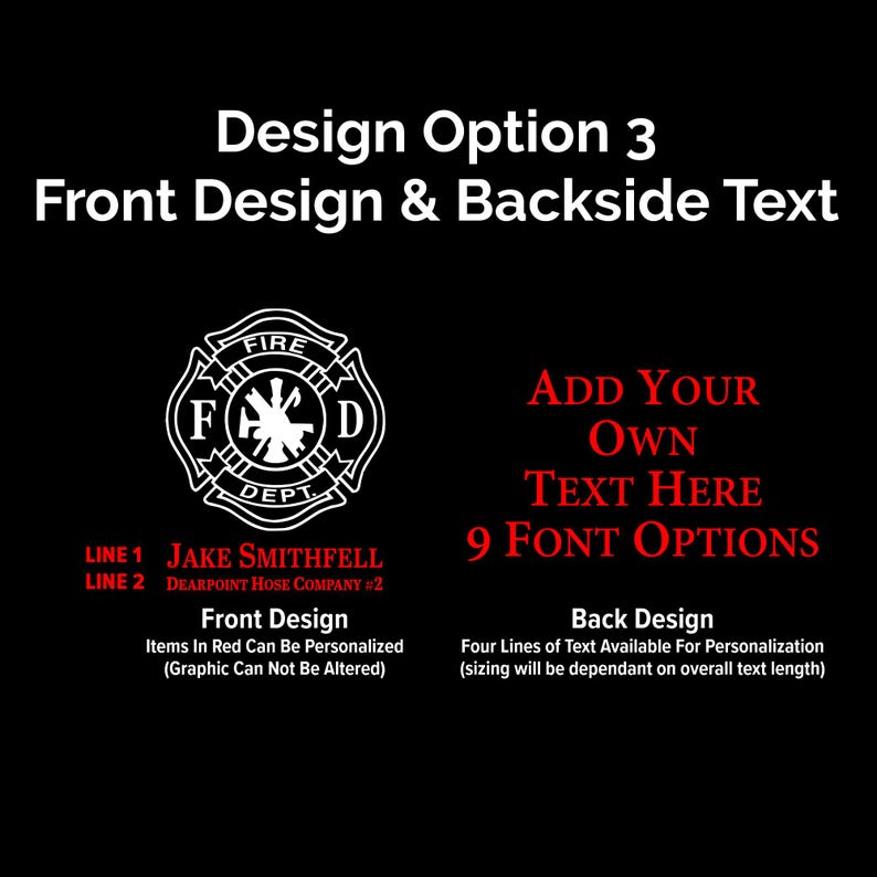 Personalized Firefighter Gift | Custom Engraved Tumbler for Fireman ...