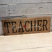 Teacher Sign Classroom Decor Teacher Appreciation Gift | Etsy