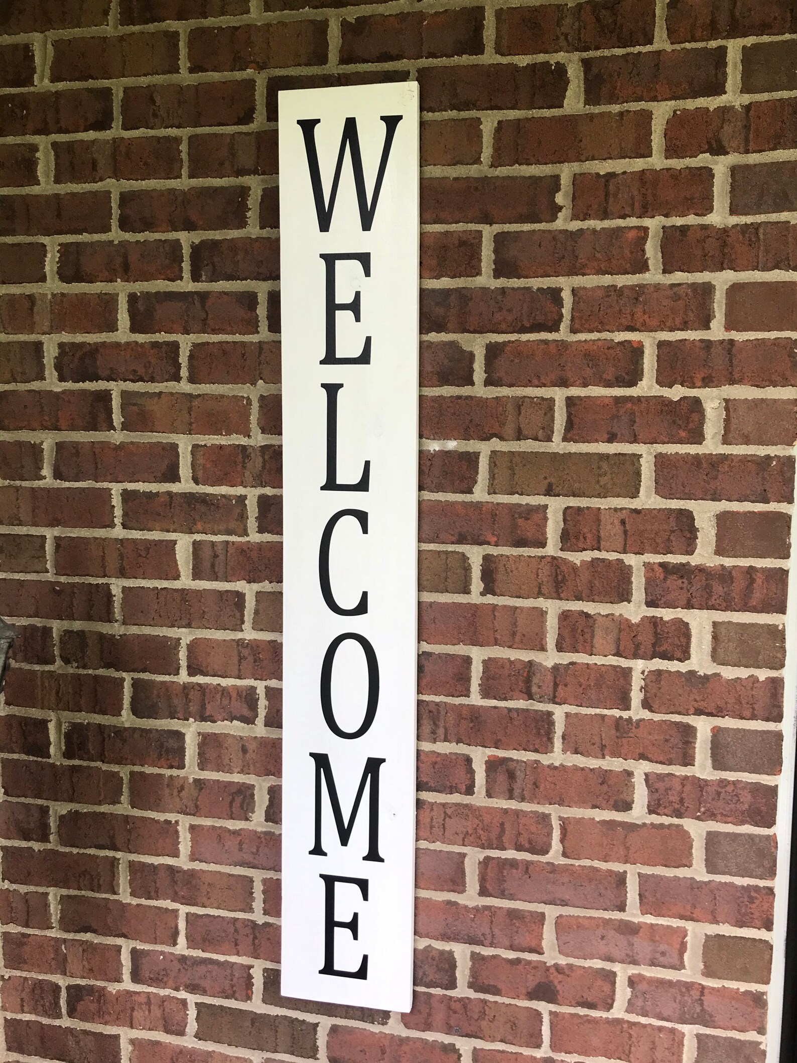 Welcome Sign, Front Door Welcome Sign, Wood Welcome Sign, Front Porch ...