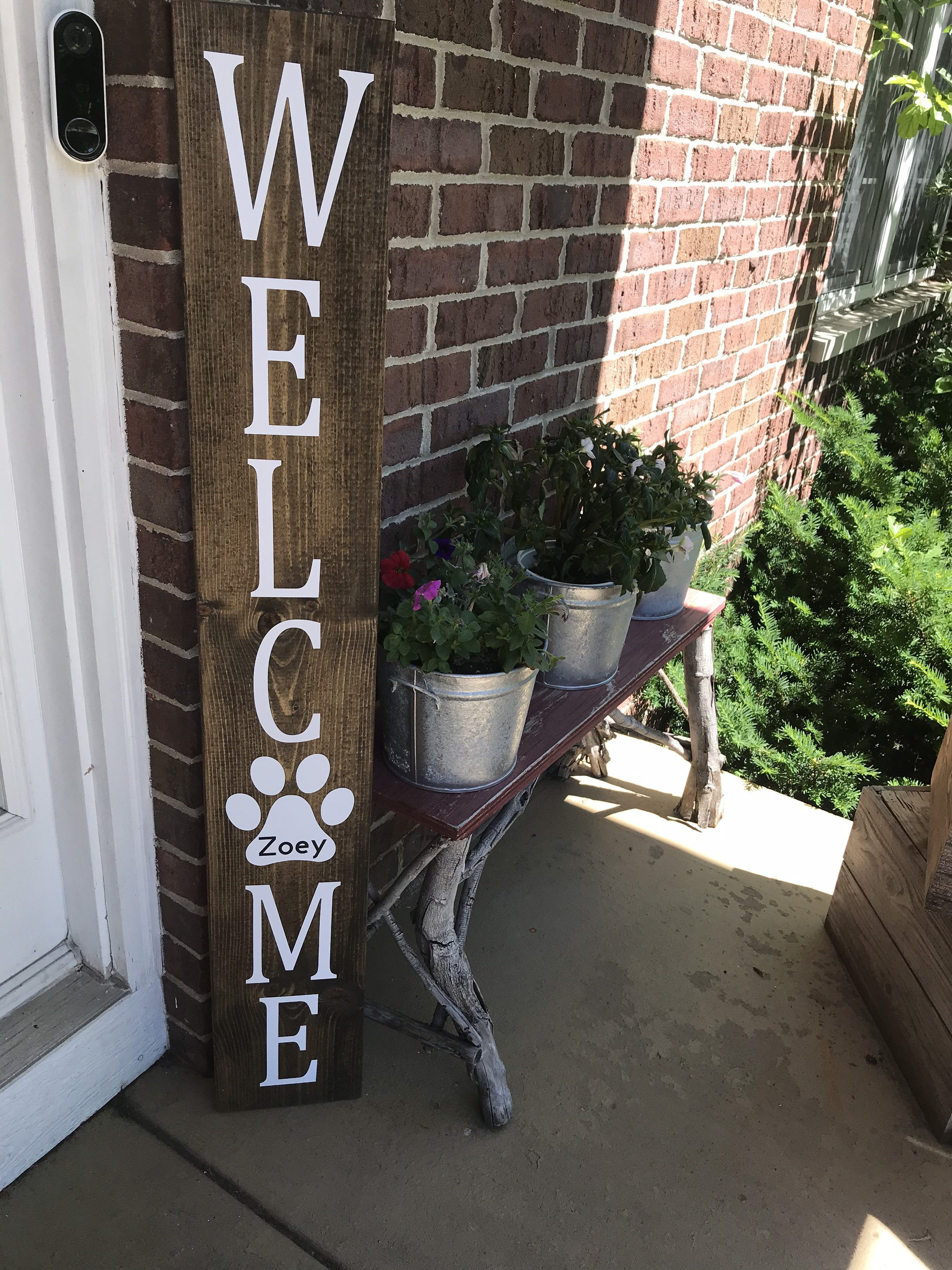 Welcome Sign Front Door Welcome Sign Pet Welcome Sign Front | Etsy