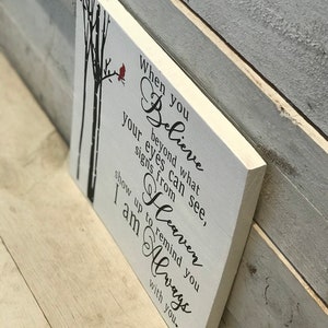 Memorial Sign, in Memory of Sign, Remembrance Sign, Faith Sign, Loved ...