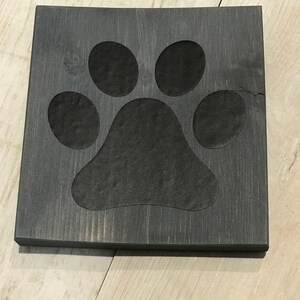 Scrabble Tile Wall Art, Personalized Dog Sign, Dog Signs, Dog Paw ...