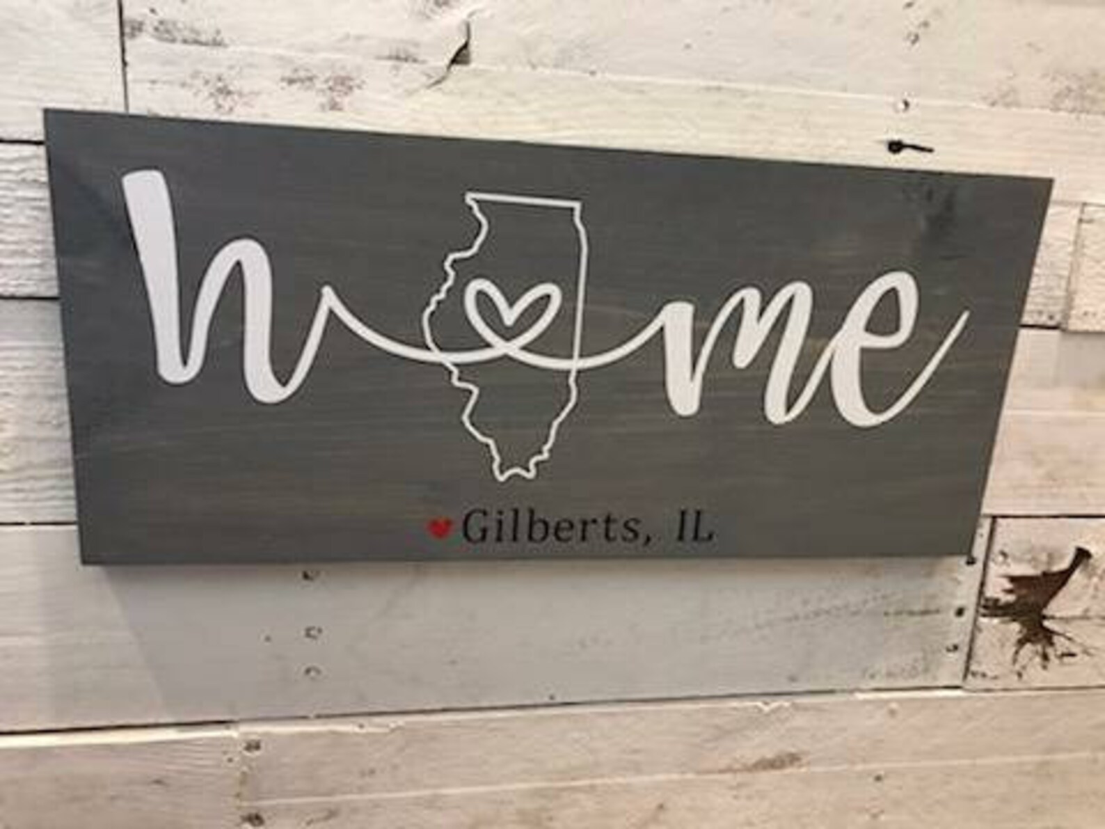 Home State Sign Hometown Pride Hometown Sign Farmhouse - Etsy Italia