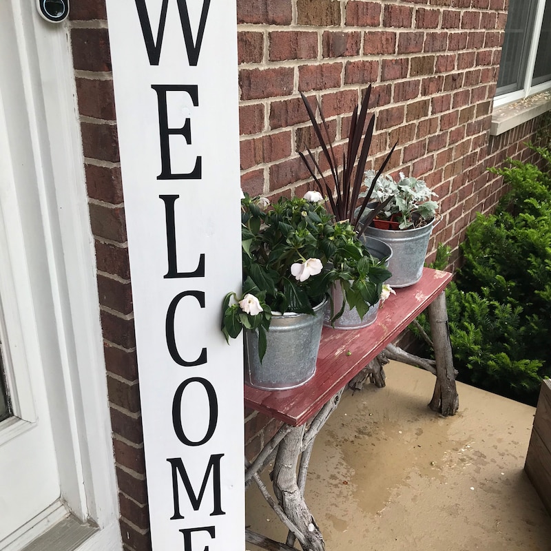 Welcome Sign Front Door - Etsy