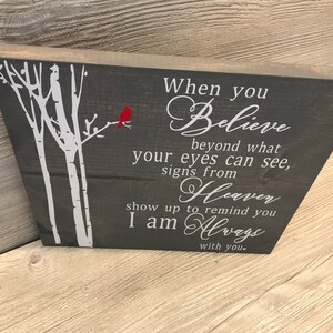 Memorial Sign, in Memory of Sign, Remembrance Sign, Faith Sign, Loved ...