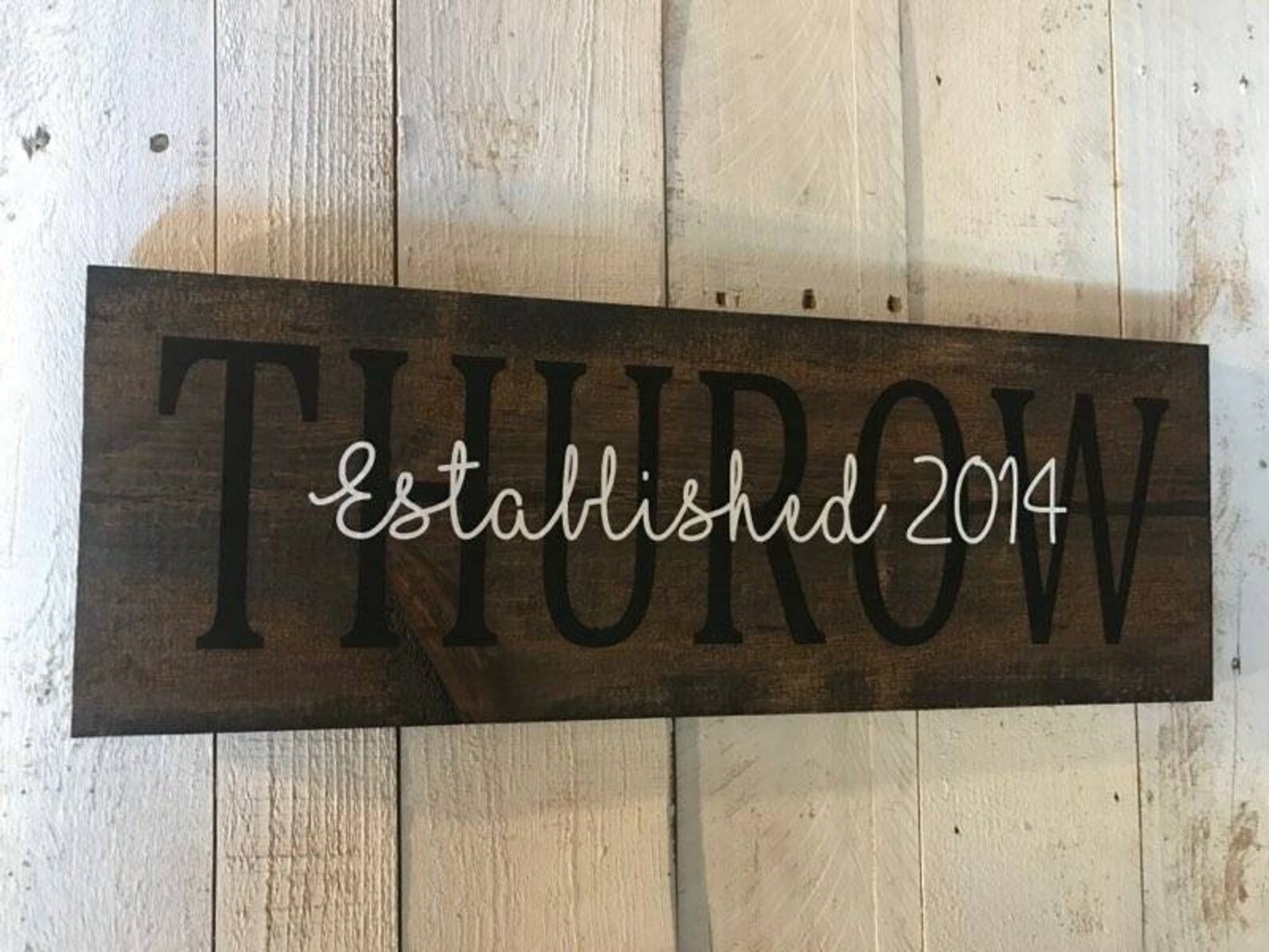 Personalized Wooden Sign Wedding Sign Established Family - Etsy