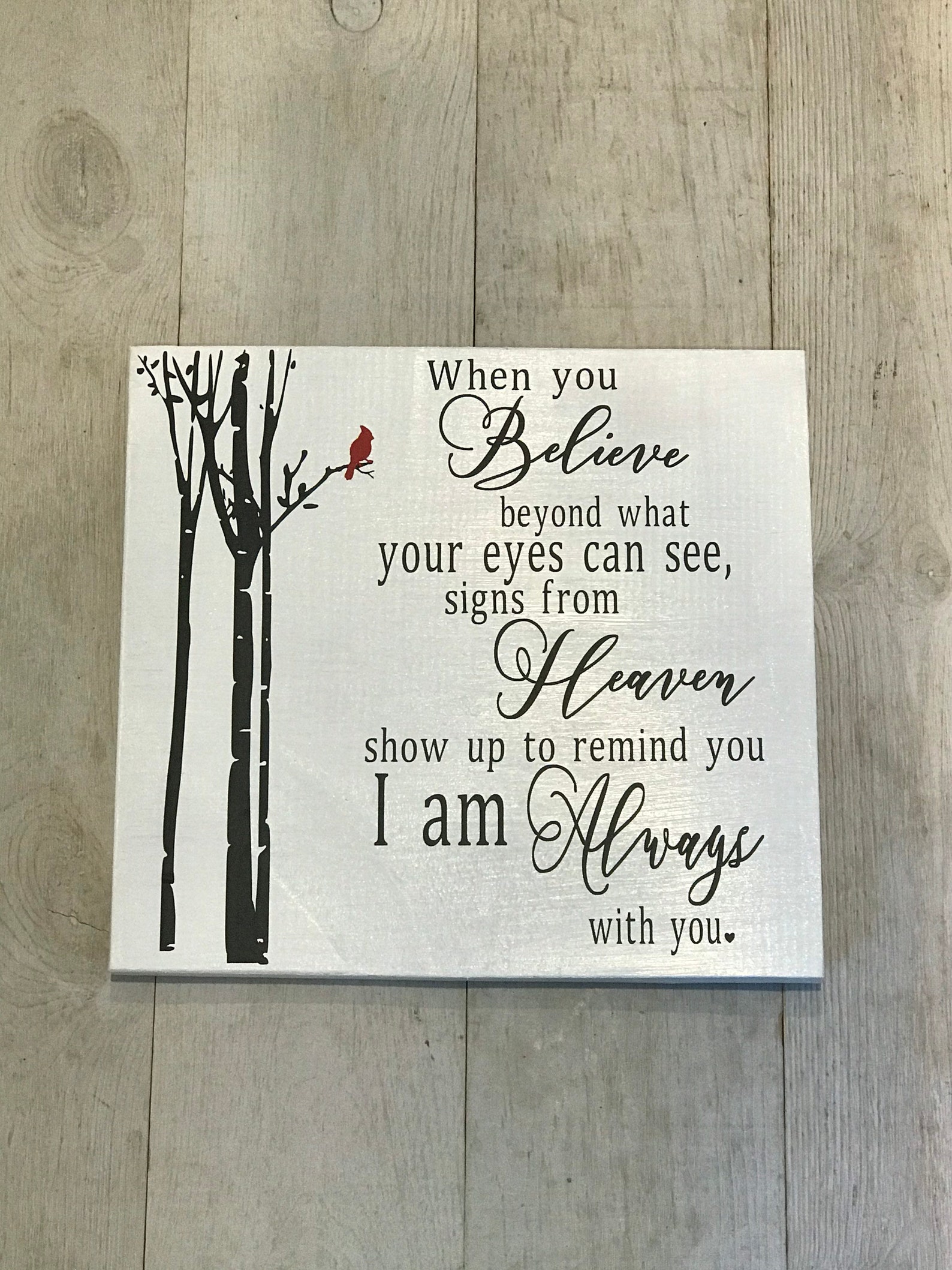 Memorial Sign in Memory of Sign Remembrance Sign Faith - Etsy