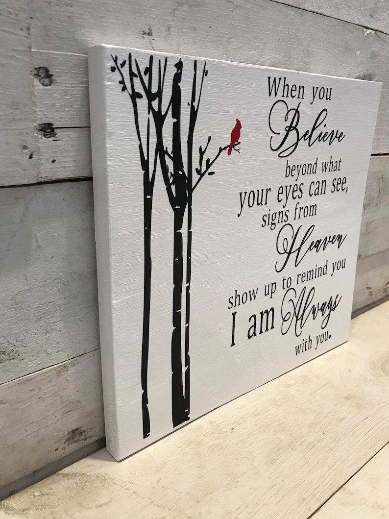 Memorial Sign in Memory of Sign Remembrance Sign Faith - Etsy