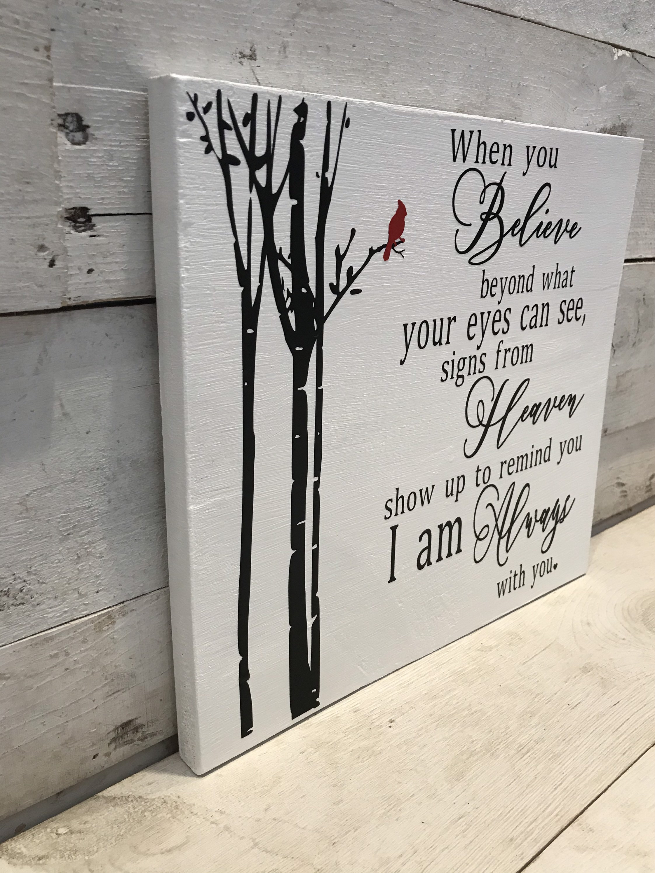 Memorial Sign In Memory of Sign Remembrance Sign Faith | Etsy