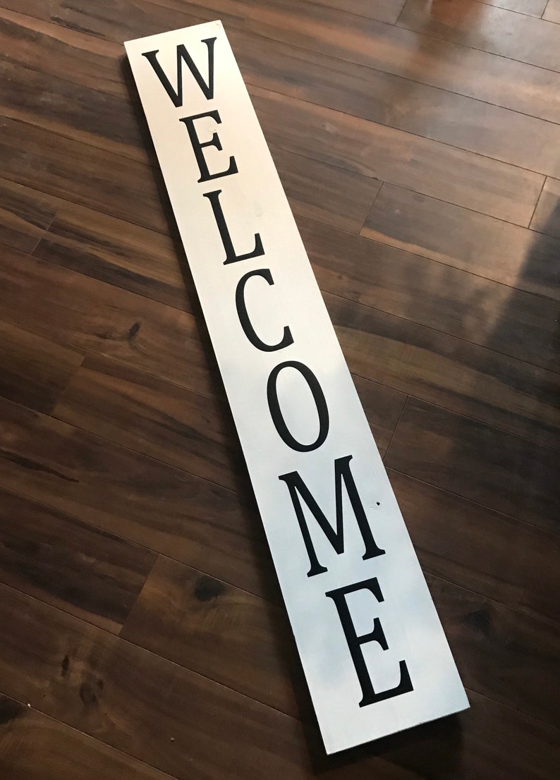 Welcome Sign Front Door Welcome Sign Wood Welcome Sign | Etsy