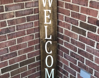 Vertical Entryway Sign - Etsy
