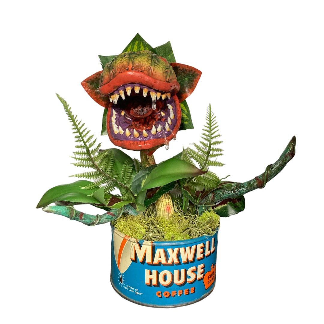 Deluxe Little Shop Killer Plant Audrey Horror Piranha Alien Venus Fly ...