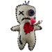 Felt Voodoo Doll With Two Voodoo Pins Poppet Hoodoo Dark Magic - Etsy