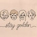 Golden Girls Embroidery Download Lightly Stitched-sketch Stitch 5x7 ...