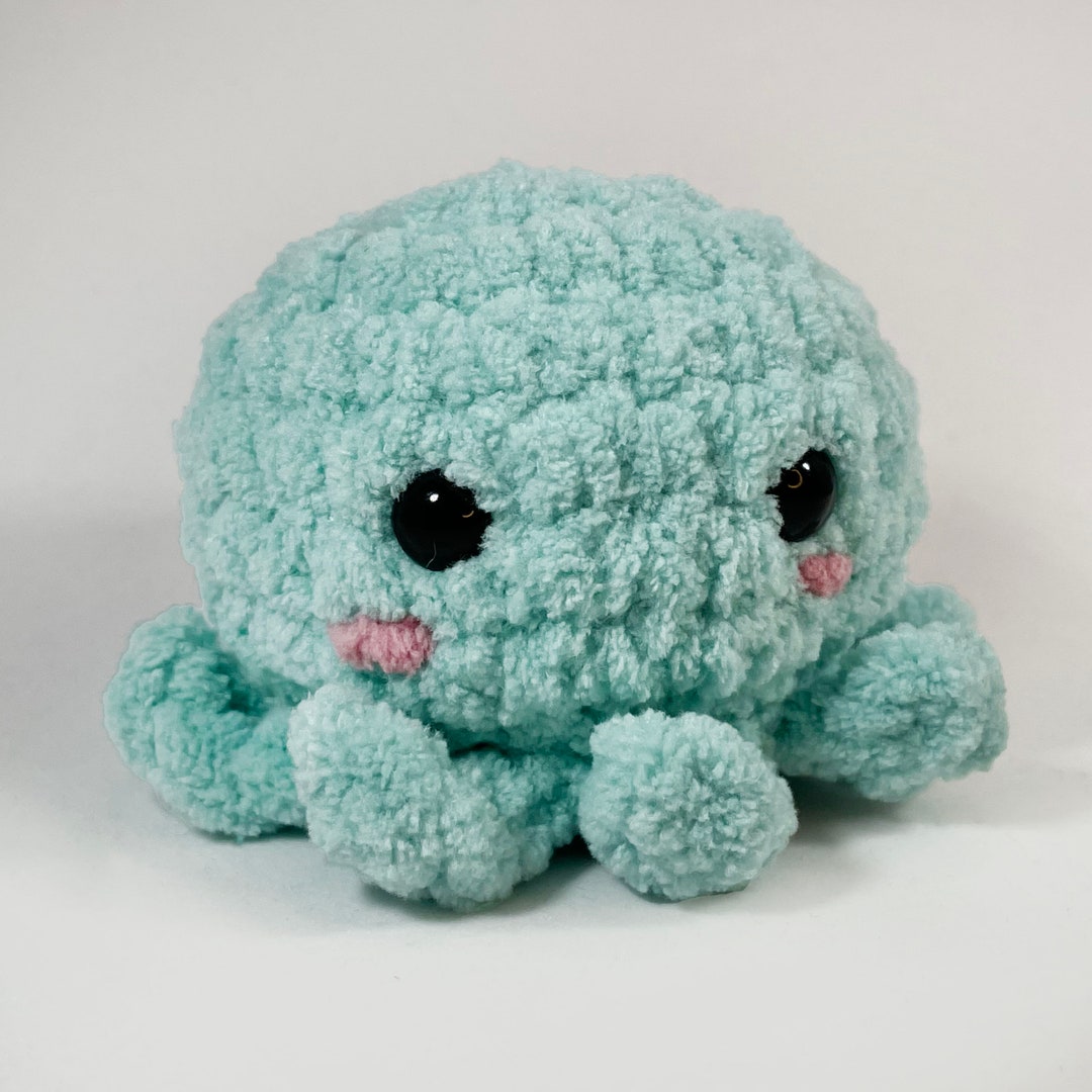 Crochet Octopus, Octopus Plushie, Octopus Desk Pet, Small Toy Octopus ...