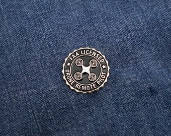 Drone Pilot Pins - Etsy Canada