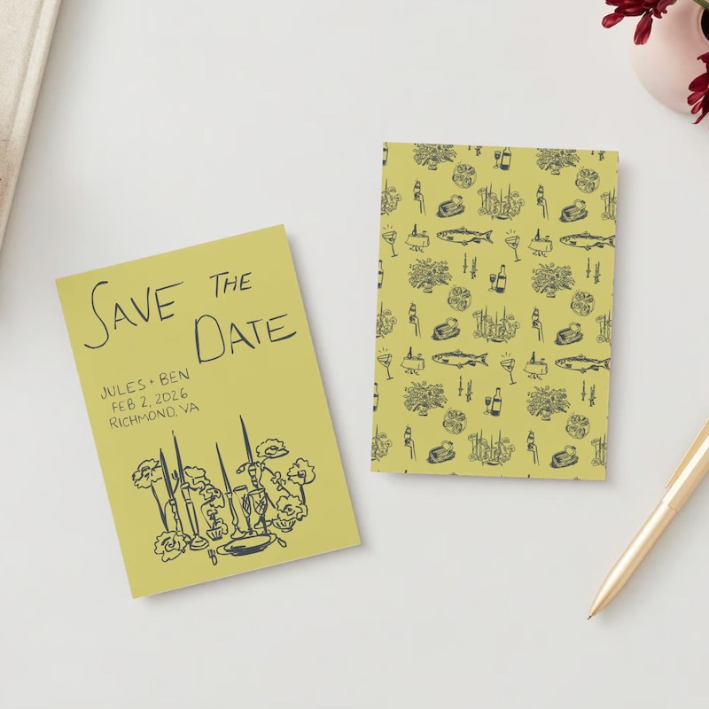 Handwritten Dates - Etsy
