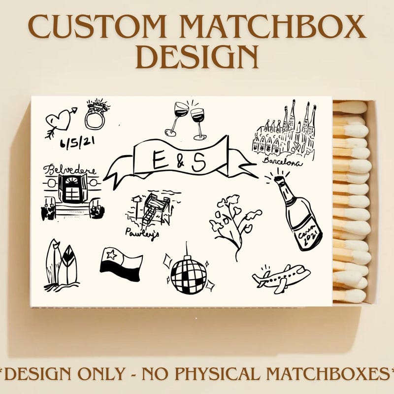 Custom Matchboxes - Etsy