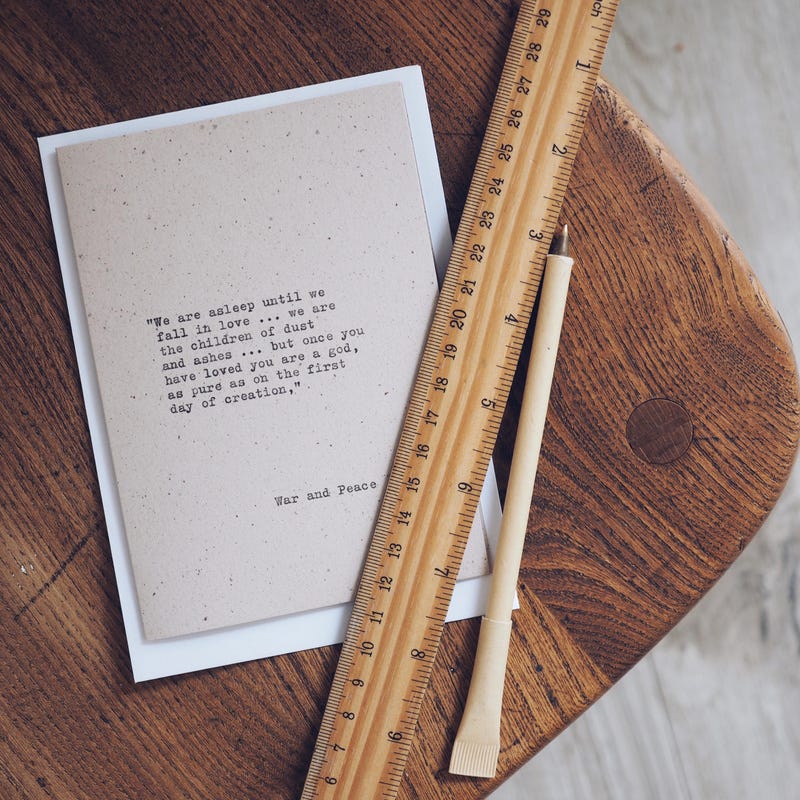 Russian Literature Cards - Etsy UK