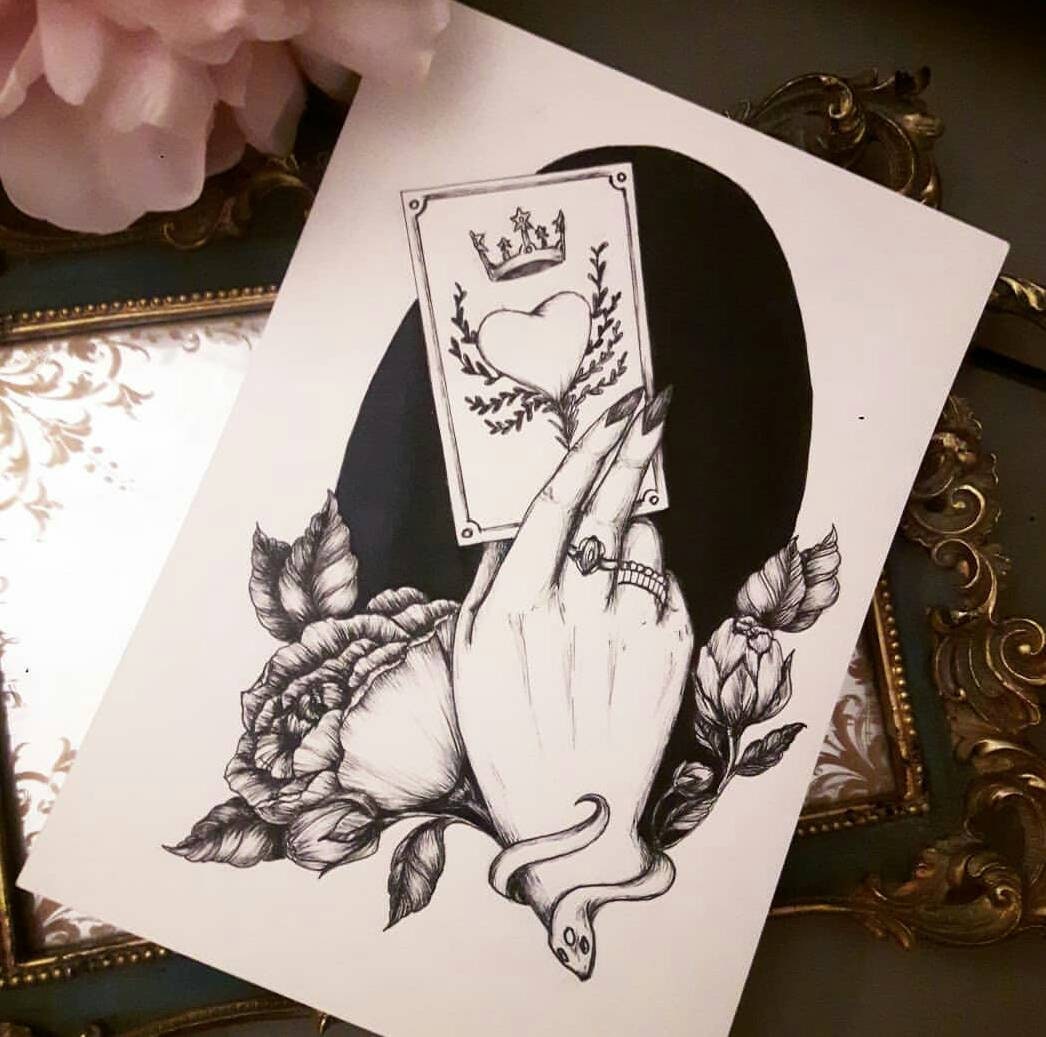 Fortune Teller Print - Etsy