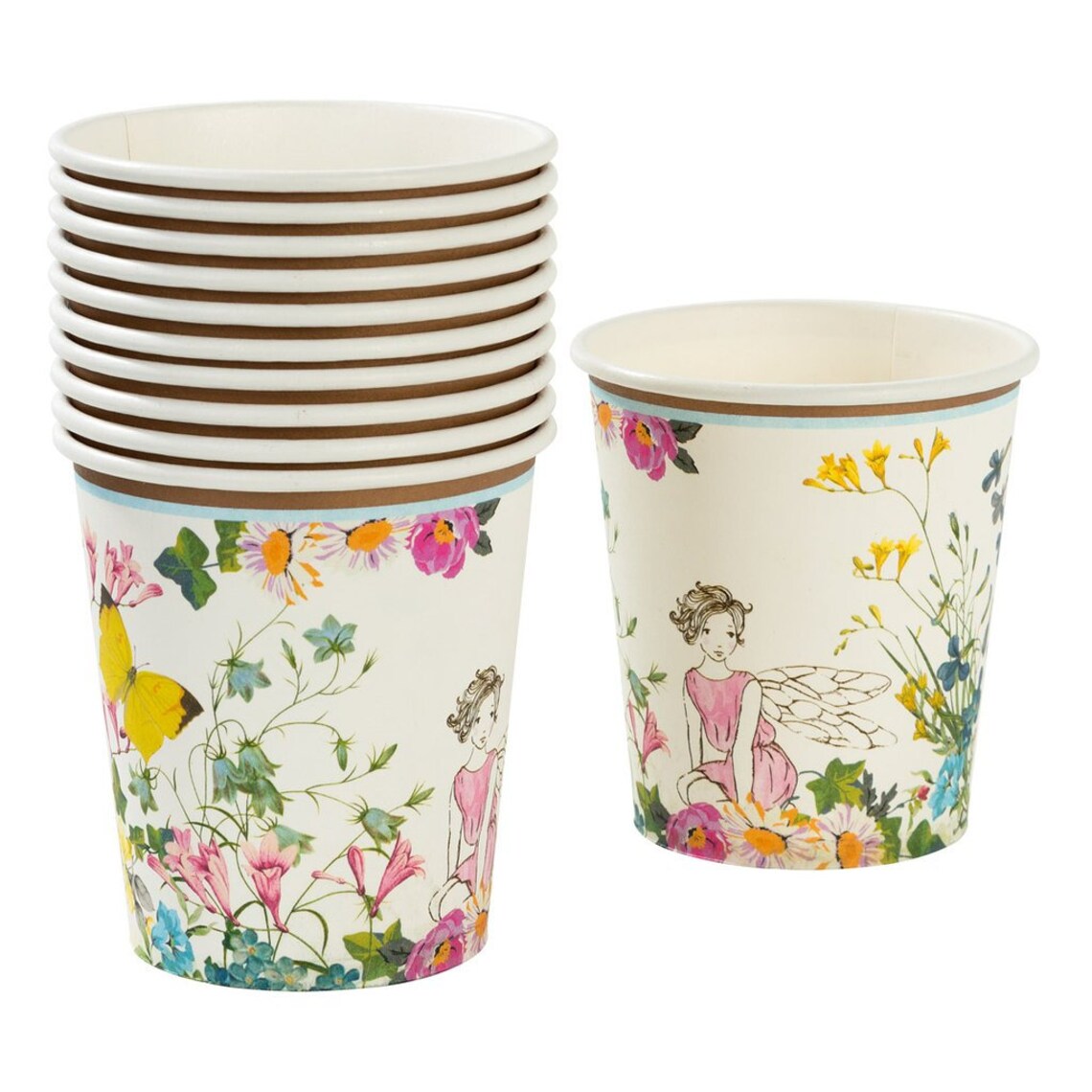 12 Truly Fairy Paper Cups With Butterfly Detail Fairy Party - Etsy UK