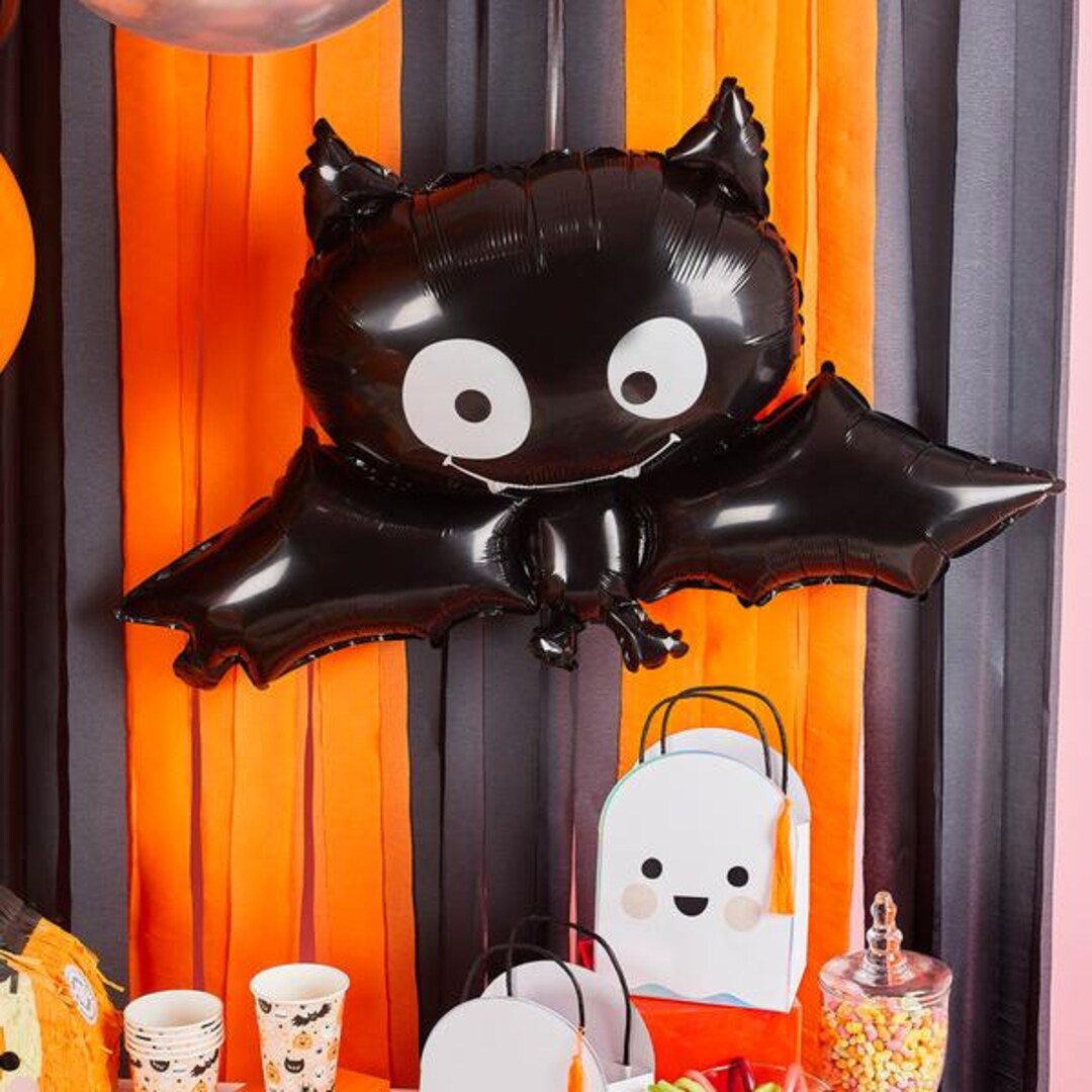 Black Bat Balloon, Halloween Balloons, Halloween Decoration, Halloween ...