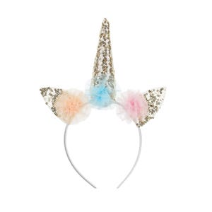 Magical Unicorn Horn Headband, Glitter Unicorn Party Accessory for Kids ...