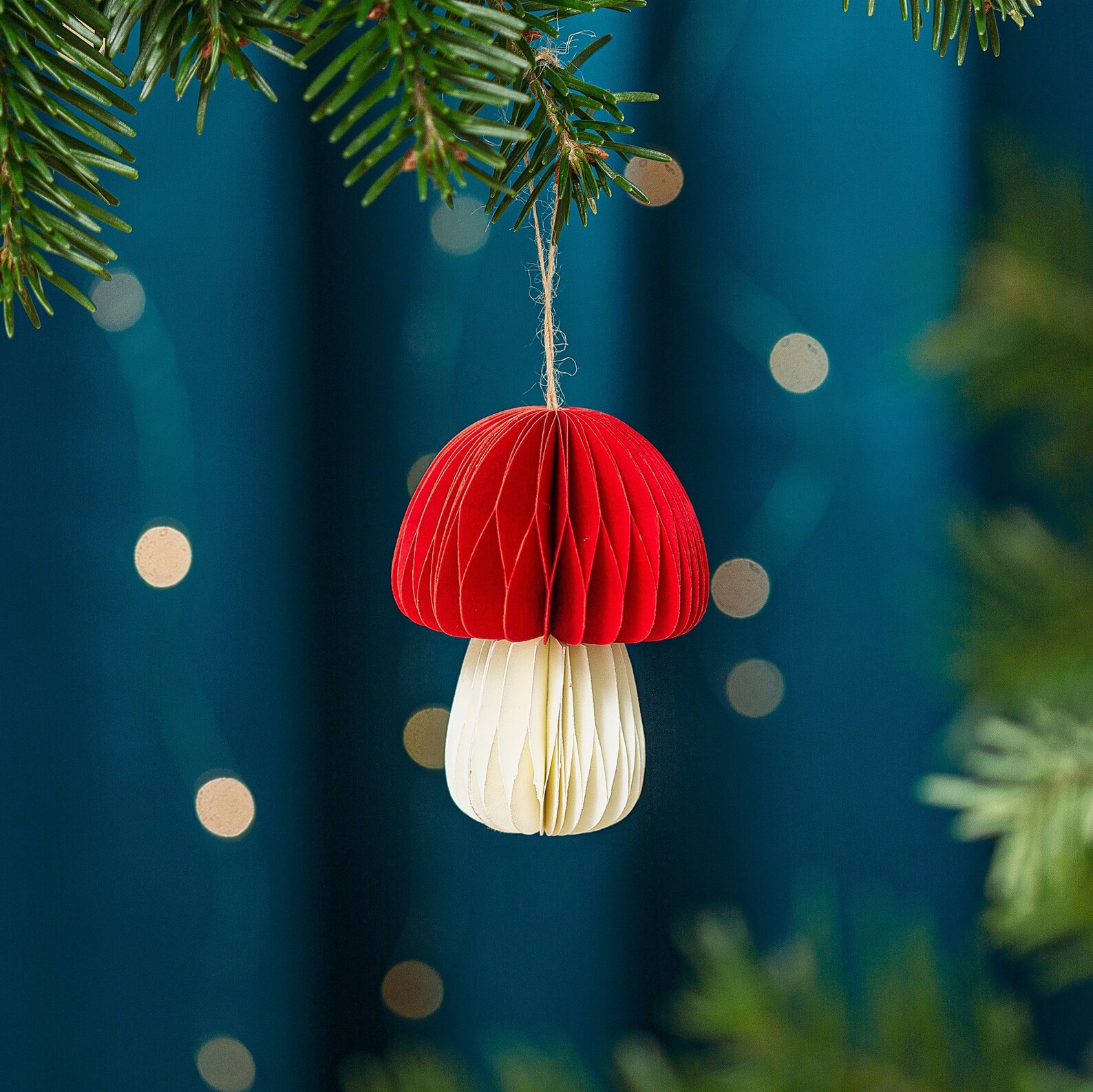 Christmas Tree Ornaments, Woodland Forest Birthday Party Decorations ...