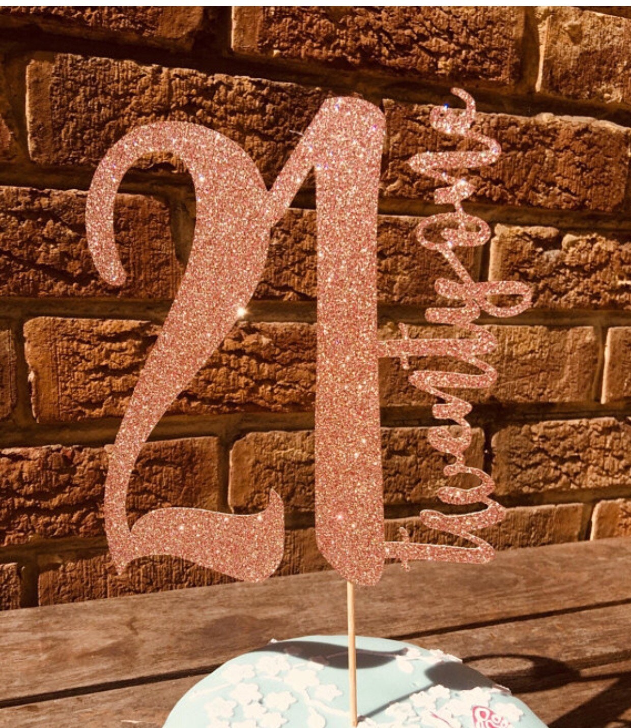 21 St Birthday Cake Toppersany NUMBER Cake Topper Cake - Etsy