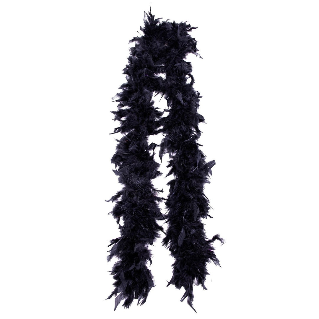 Black Boa, Deluxe Feather Boa, Wedding Party, Costume Accessories, Hen ...