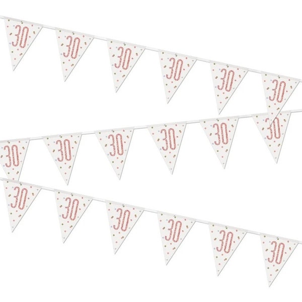 30 Birthday Banner - Etsy UK
