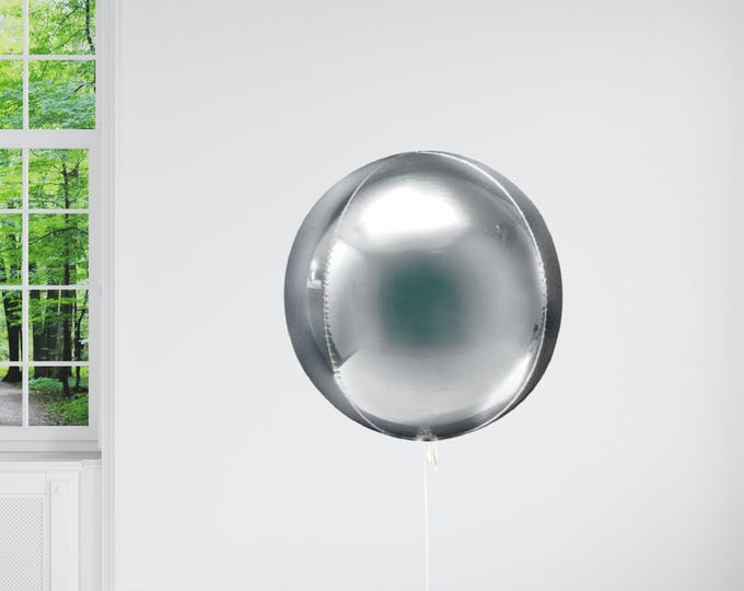 White Orb Balloons - Etsy