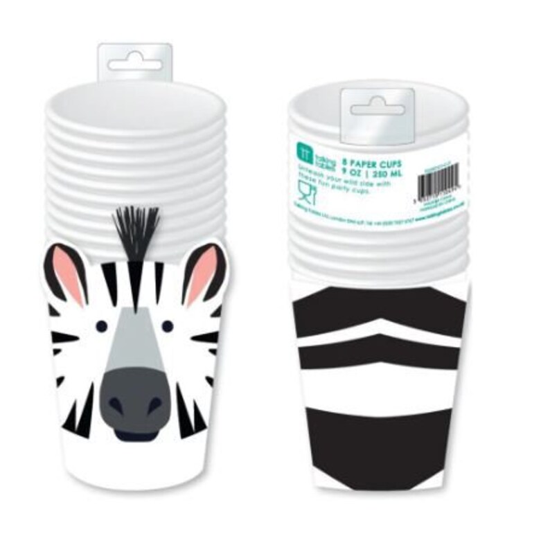 Animal Party Plates Animal Face Plates Boy's Birthday - Etsy