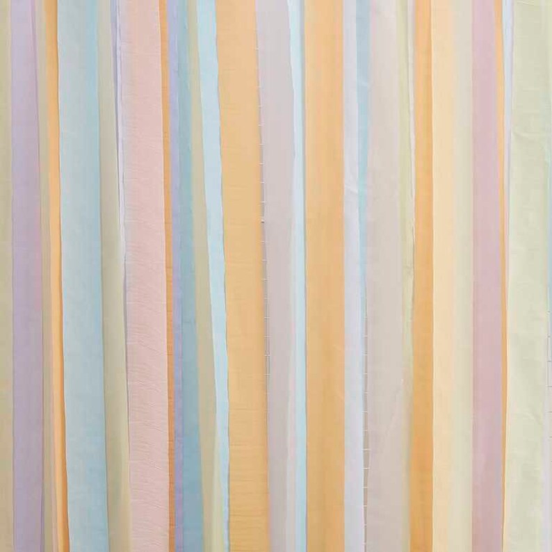 Pastel Streamer Party Backdrop Pastel Party Decorations | Etsy