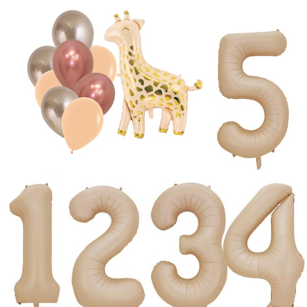 Giraffe Balloon - Etsy