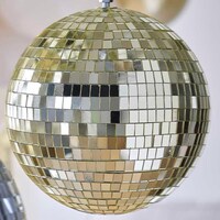 Gold Disco Ball - Etsy