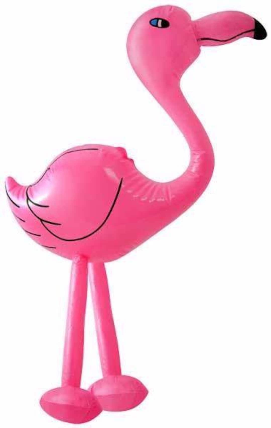 Pink Flamingo Inflatable Balloon, Tropical Party Decor (64cm) - Etsy