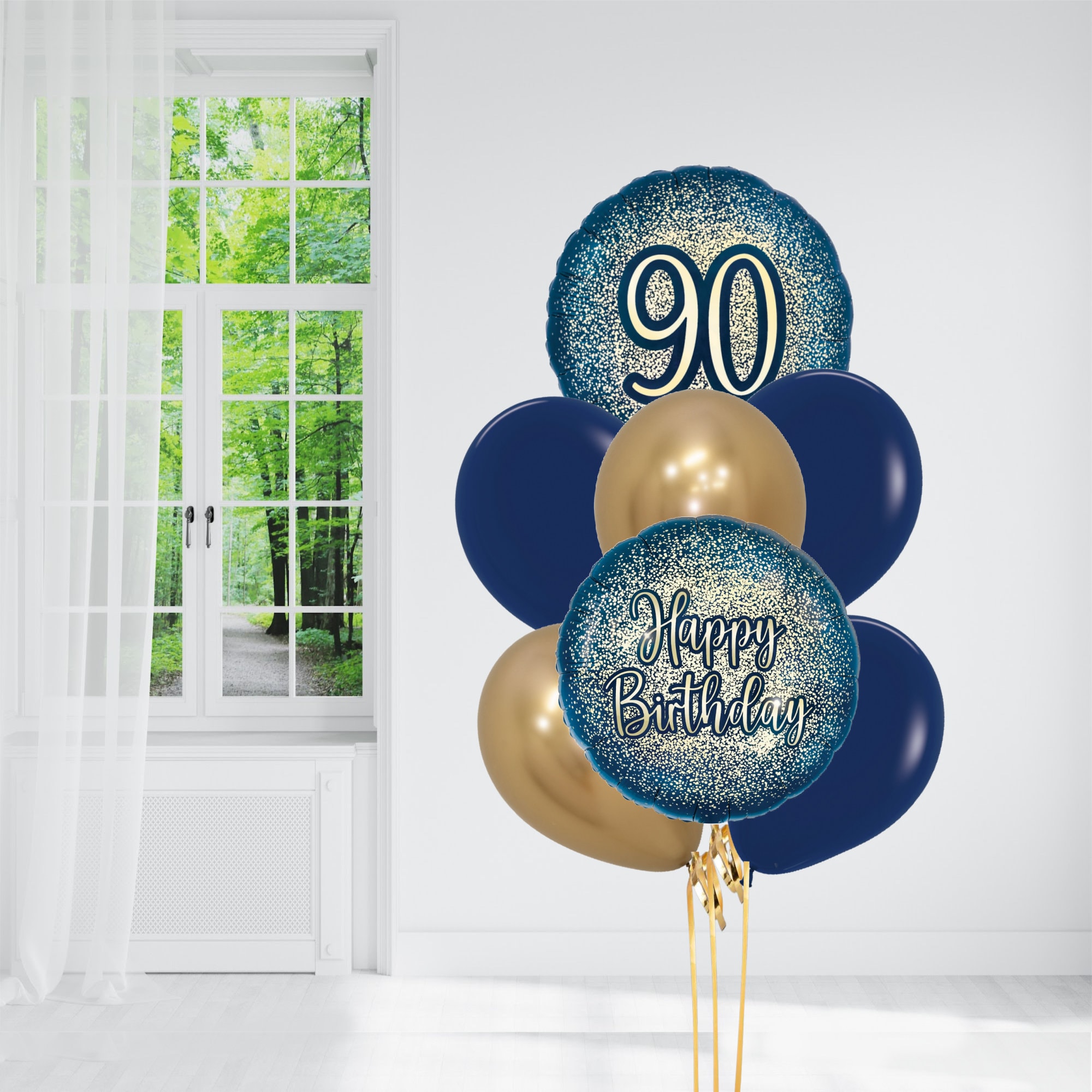 90th Birthday Balloons, 90th Birthday Decorations, 90th Birthday Party ...
