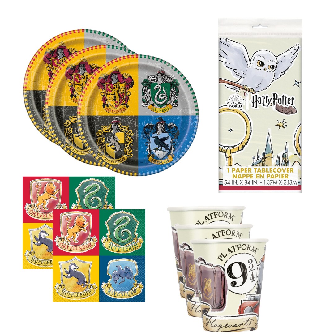 Wizard Party Supplies Wizard Birthday Party Plates Napkins - Etsy