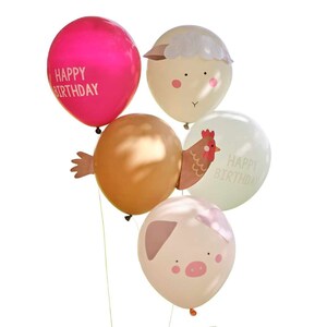 Farm Animals Birthday Balloon Party Bundle Kids Party Decorations ...