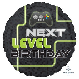 Level up Birthday Party Pack, Gamer Party Decorations, Gamer Birthday ...