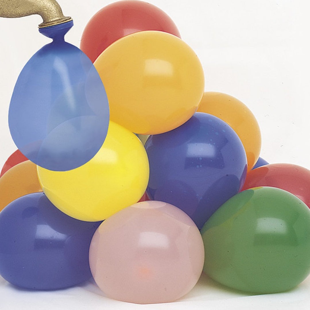 Latex Assorted Water Balloons Pack of 40, Outdoor Summer Party Fun ...